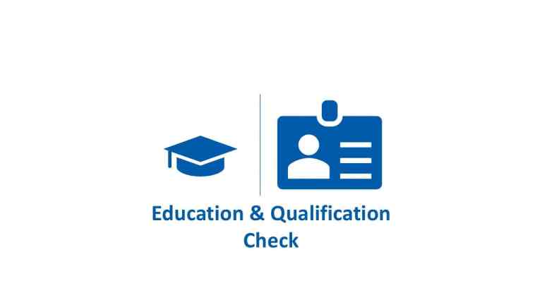 Qualification Verification (Education Check): Secure Online Checks